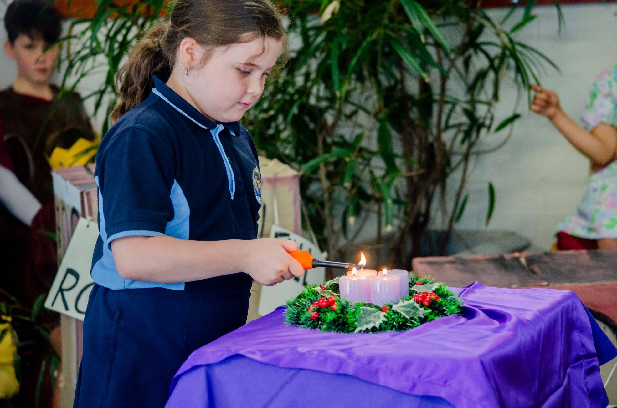 "SERVE HIM IN HOLINESS"